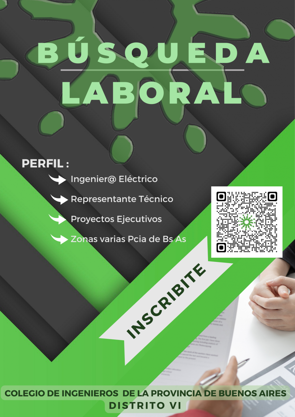 OFERTAS LABORALES – CIPBA – DISTRITO VI